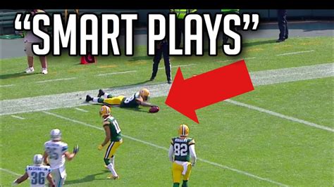 Smartest Plays In Football History Youtube