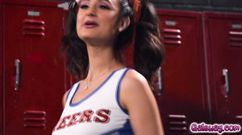Cheerleaders Coco Lovecock And Eliza Ibarra Squirting All Over Locker