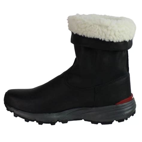 Bota Couro Bull Terrier Snow II Feminina Preto Preto