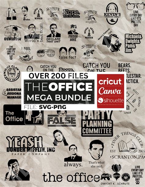 The Office Svg The Office Svg Files For Cricut The Office Tv Show