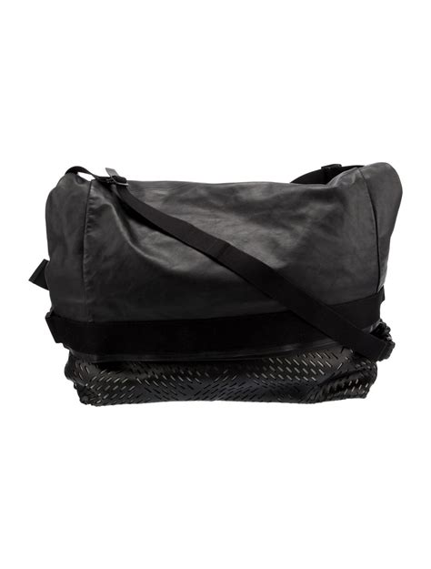 Bottega Veneta Perforated Messenger Bag Gem
