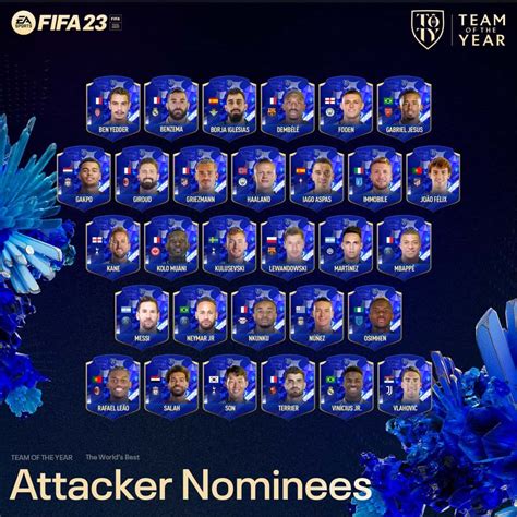 Fifa 23 All Toty Nominees How To Vote For Team Of The Year Out