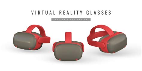 Premium Vector Virtual Reality 3d Vr Glasses For Gaming Cyberspace Of