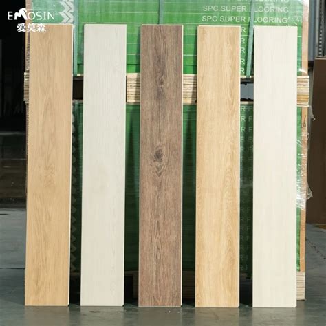 Indoor Waterproof 4mm 5mm 6mm 8mm Wood Grain Rigid Core PVC Plastic