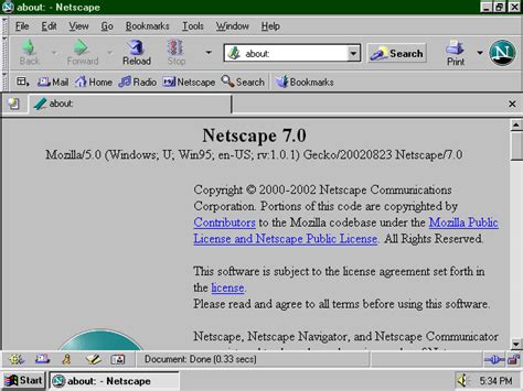 A Visual Browser History From Netscape 4 To Mozilla Firefox Part 3 The Andrew Turnbull