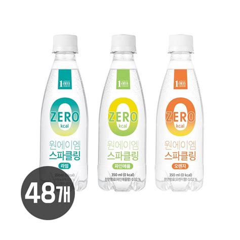스파클링 350ml 48개 혼합라임18파인애플28오렌지12 홈플러스 택배배송