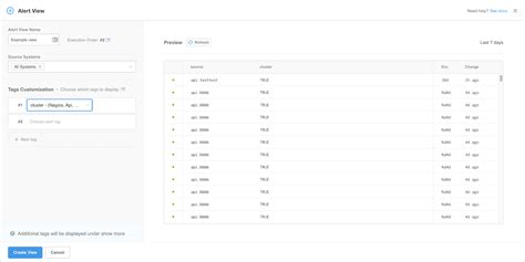Manage Alert Views