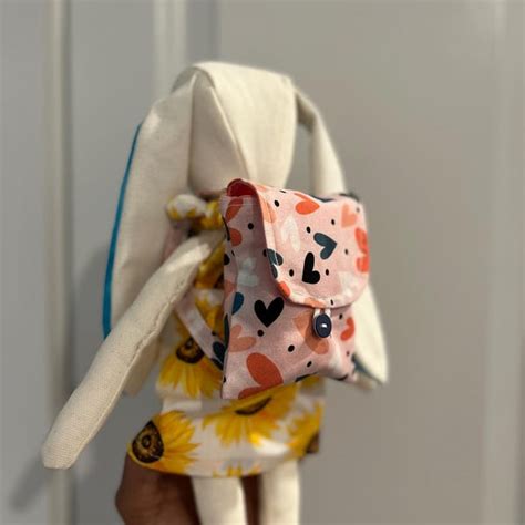Doll Backpack Pattern For A Studio Seren Stuffed Animal Doll Make A