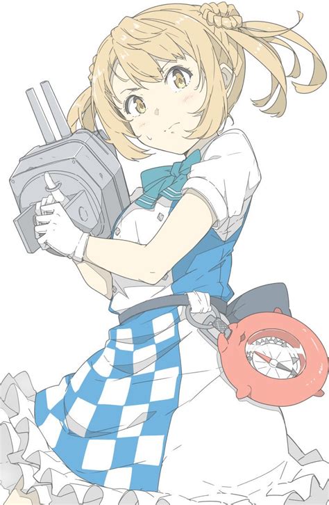 Michishio Enemy Lifebuoy And Michishio Kantai Collection Drawn By