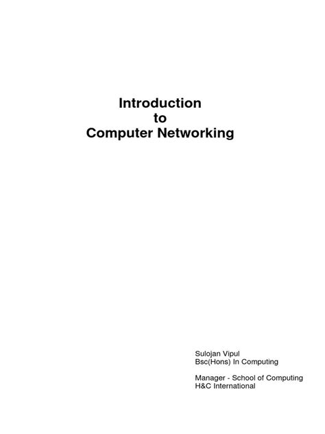 Computer Network Fundamentals Pdf