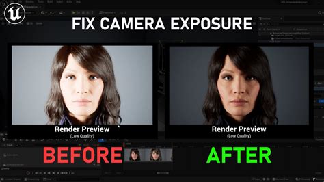 Fix Camera Exposure For Movie Render Queue In Unreal Engine 52 Youtube
