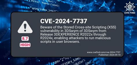Cve Find On Linkedin Cve 2024 7737 High A Stored Cross Site