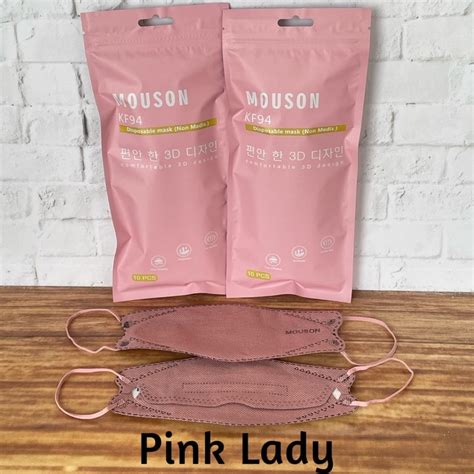 Jual Masker KF94 MOUSON CAREION Medis 4Ply Korea Evo Warna Putih Hitam