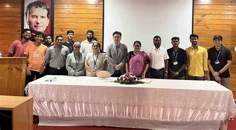 Special Guest Professor Sangwon Yoon Of Binghamton University Speaks At Don Bosco College Of