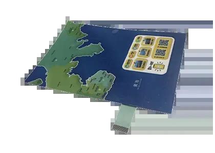 Membran Switch Panel Producent Custom Membrane Control Panel