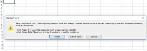 Solution How To Repair Restore Your Corrupt Excel Files
