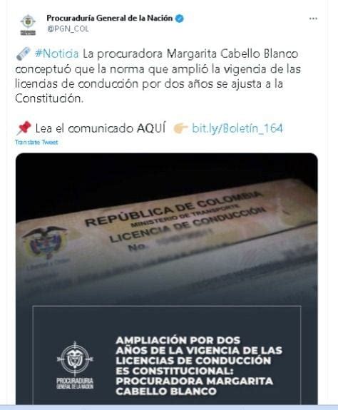 延长驾驶执照的有效期符合宪法：procuradora Cabello Infobae