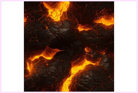 Volcano Texture Seamless Pattern Graphic By Forhadx5 · Creative Fabrica