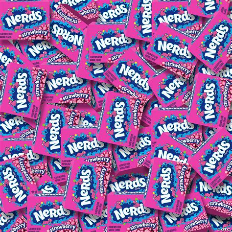376 Lb Bulk 1134 Pc Strawberry Nerds® Mini Size Candy Boxes