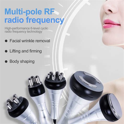 Ultrasonic40k 6in1 Rf Cavitation Machine Vacuum Laser Radio Frequency