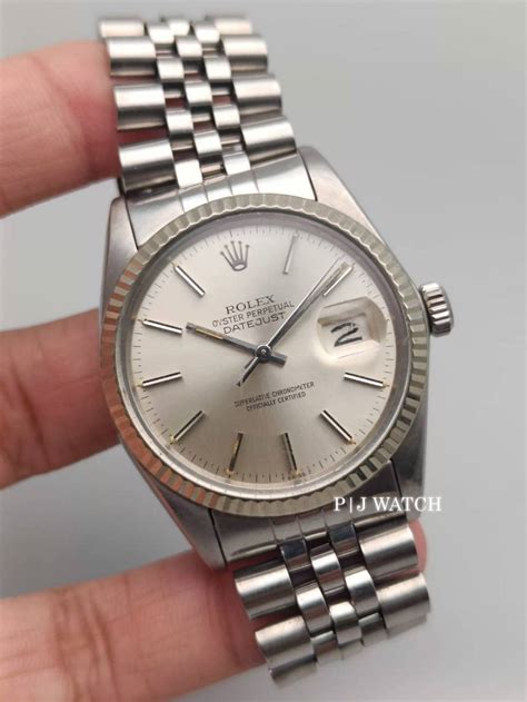 Rolex Datejust 36mm Silver Dial Ref 16014