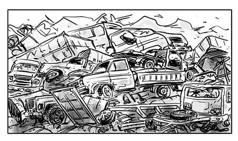 Best Junk Yard Illustrations Royalty Free Vector Graphics And Clip Art Istock