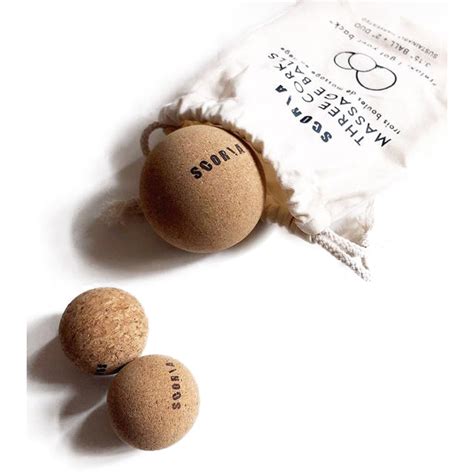 Scoria Cork Trigger Point Massage Balls 3pk Earthhero