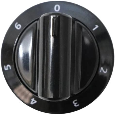 Universal Oven Black Control Knob Ck6 · Prothabe Electricalandhardware