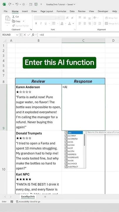 How To Automate Responses In Excel By Chatgpt Excel Exceltips Spreadsheets Workhacks