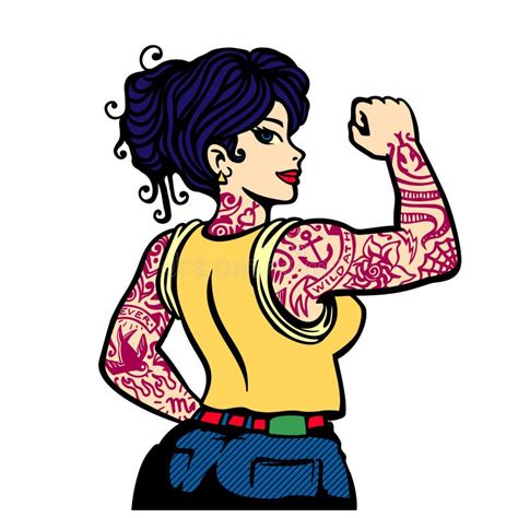 Tattooed Stock Illustrations 1 314 Tattooed Stock Illustrations