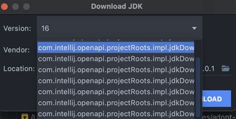 Incorrect Rendering Of Vendor In Download Jdk Dialog · Issue 1773 · Chrisrmmaterial Theme