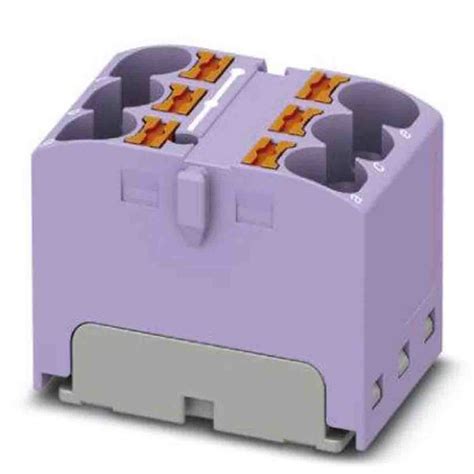 3273938 Phoenix Contact Distribution Block 6 Way 6mm² 32a 450 V