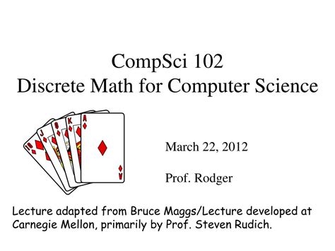 Ppt Compsci Discrete Math For Computer Science Powerpoint