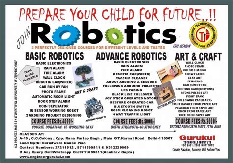 Roboticsclasses Gurukul Technicals Institute