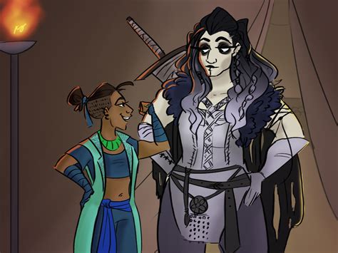 Critical Role Yasha And Beau By Kcsketch On Deviantart
