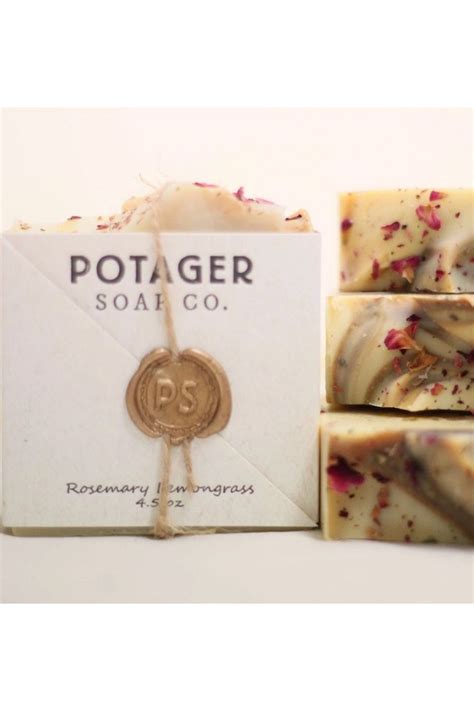Rosemary Lemongrass Bar Soap Shopperboard