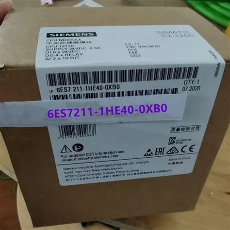 NEW 6ES7211 1HE40 0XB0 SIMATIC S7 1200 CPU 1211C Compact CPU DC DC Relay 309 17 PicClick UK