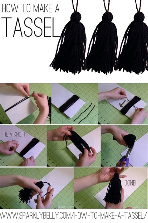 How To Make A Tassel Sparkly Belly