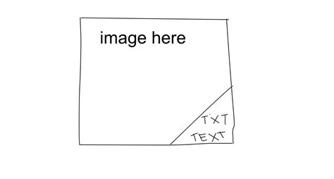 Css Shape With Text Over An Image Stack Overflow