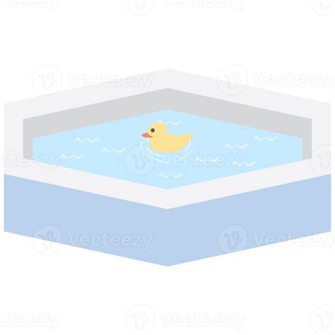 Mini Rubber Swimming Pool Summer Swim Area Collection 21446157 Png