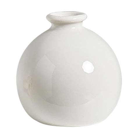 Qocolhg White Ceramic Vase Farmhouse Decor Home Decorative Vase