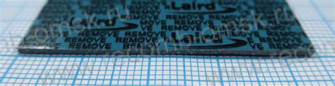 T-FLEX740 Laird 44мм x 44мм x 1.0mm - Теплопроводящая резина