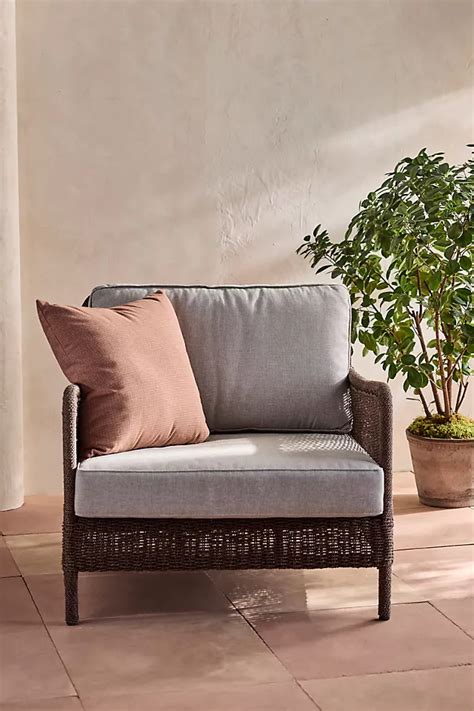 Harbor All Weather Wicker Lounge Chair Terrain