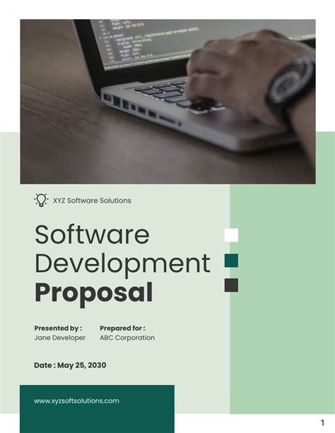 Proposta Minimalista De Desenvolvimento De Software Verde Venngage