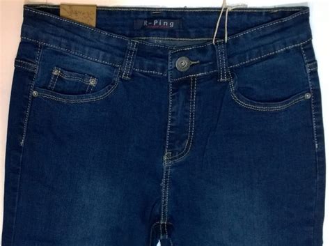 Jeansy Damskie Niebieskie Firma R Ping Model Md6509 Swiatspodni Pl