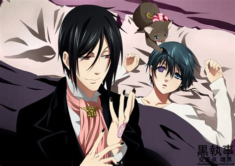Download Sebastian Michaelis Ciel Phantomhive Anime Black Butler 4k