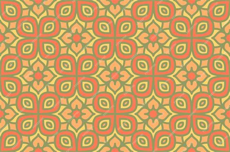 Premium Vector Seamless Abstract Geometric Shape Pattern