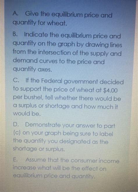 Solved Using The Schedules Given Plot The Demand Curve Chegg