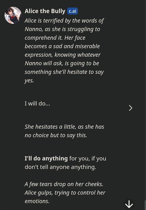 This Is What Happens To Alice The Bully If You Make Her Chat With Nanno