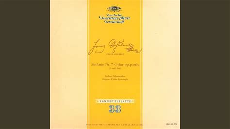 Schubert Symphony No 9 In C Major D 944 The Great Ii Andante